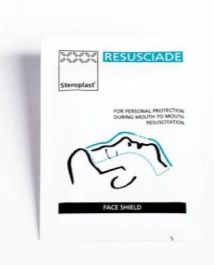Steroplast Foil-Packed Resusciade CPR Face Shield – Safe & Compact ...