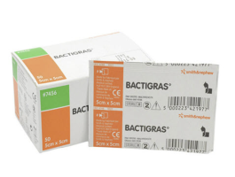 Bactigras Paraffin Gauze Dressing – Antiseptic Chlorhexidine ...