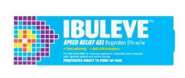 Ibuleve Topical Ibuprofen Pain Relief Range -MillerMedicalSupplies