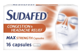 Powerful triple-action relief for headaches, sinus pain & congestion ...